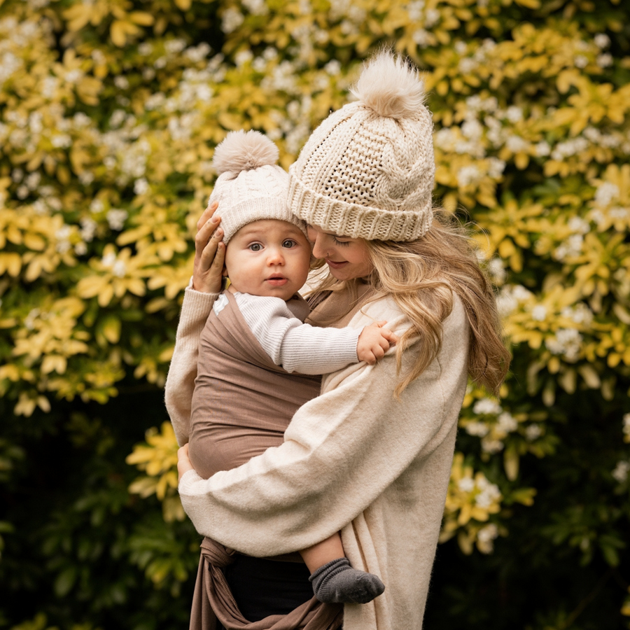 Gaia Baby | Stretchy Baby Wrap Organic Cotton | Clever Clogs