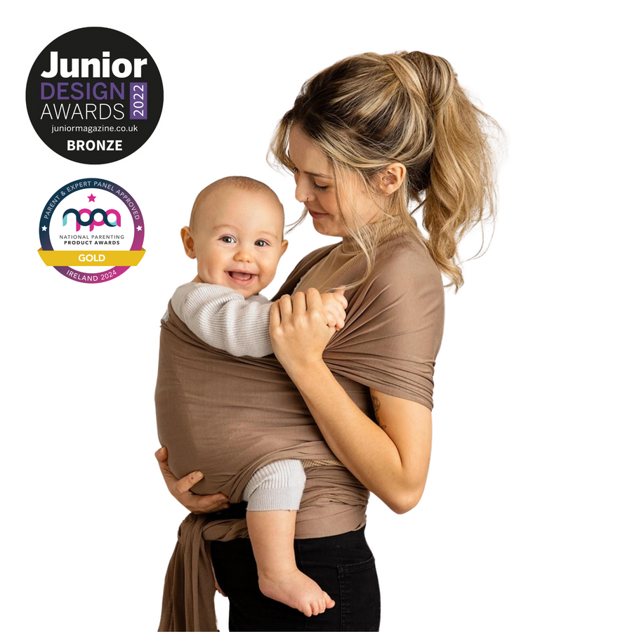 Gaia Baby | Stretchy Baby Wrap Organic Cotton | Clever Clogs